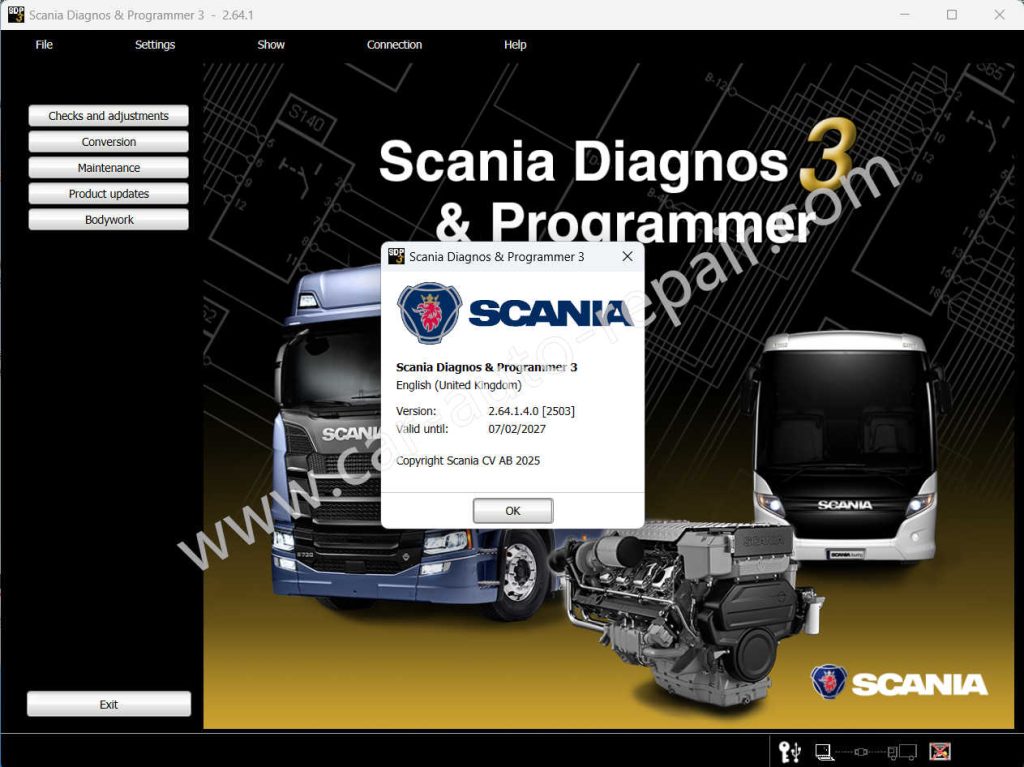 2025.02 Scania SDP3 V2.64.1 V2.40 Diagnostic Software Free Download ...