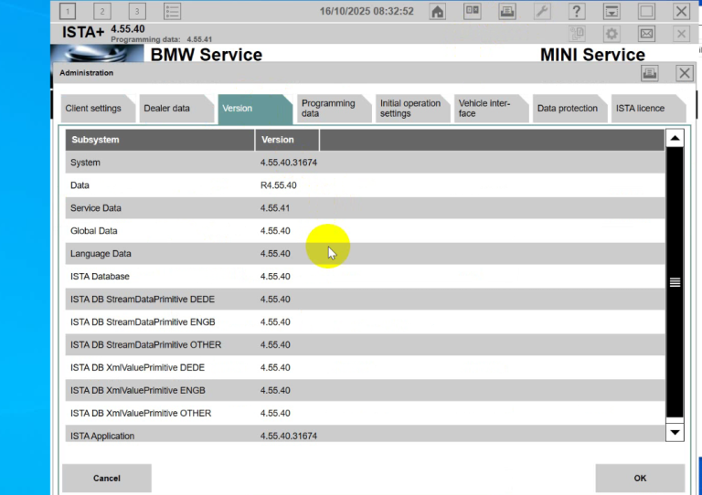 BMW ISTA+ 4.55.41 Offline/Online Download/Installation with 1 PC ...